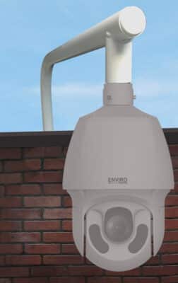 Parapet PTZ (Pan Tilt Zoom) Security Camera Mount by StrongPoles