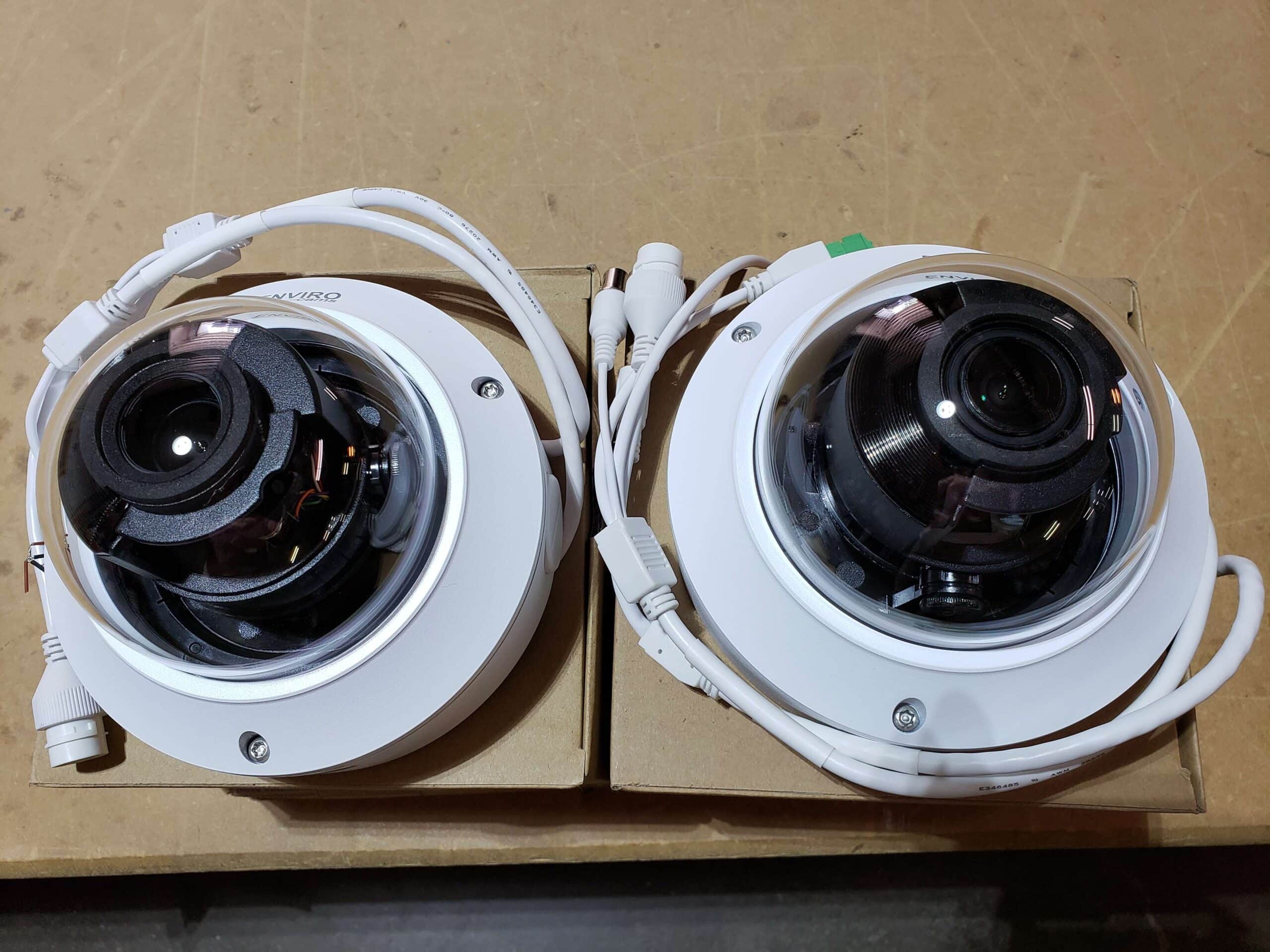 The Sentinel-IR IP Dome Camera in 2 or 8 Megapixel Cameras