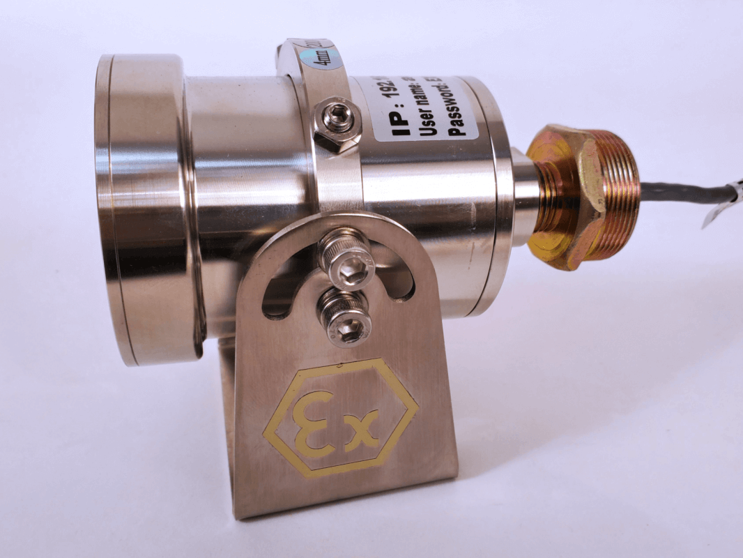 Explosion Proof Mini Stainless Steel Stronghold IP Bullet Camera