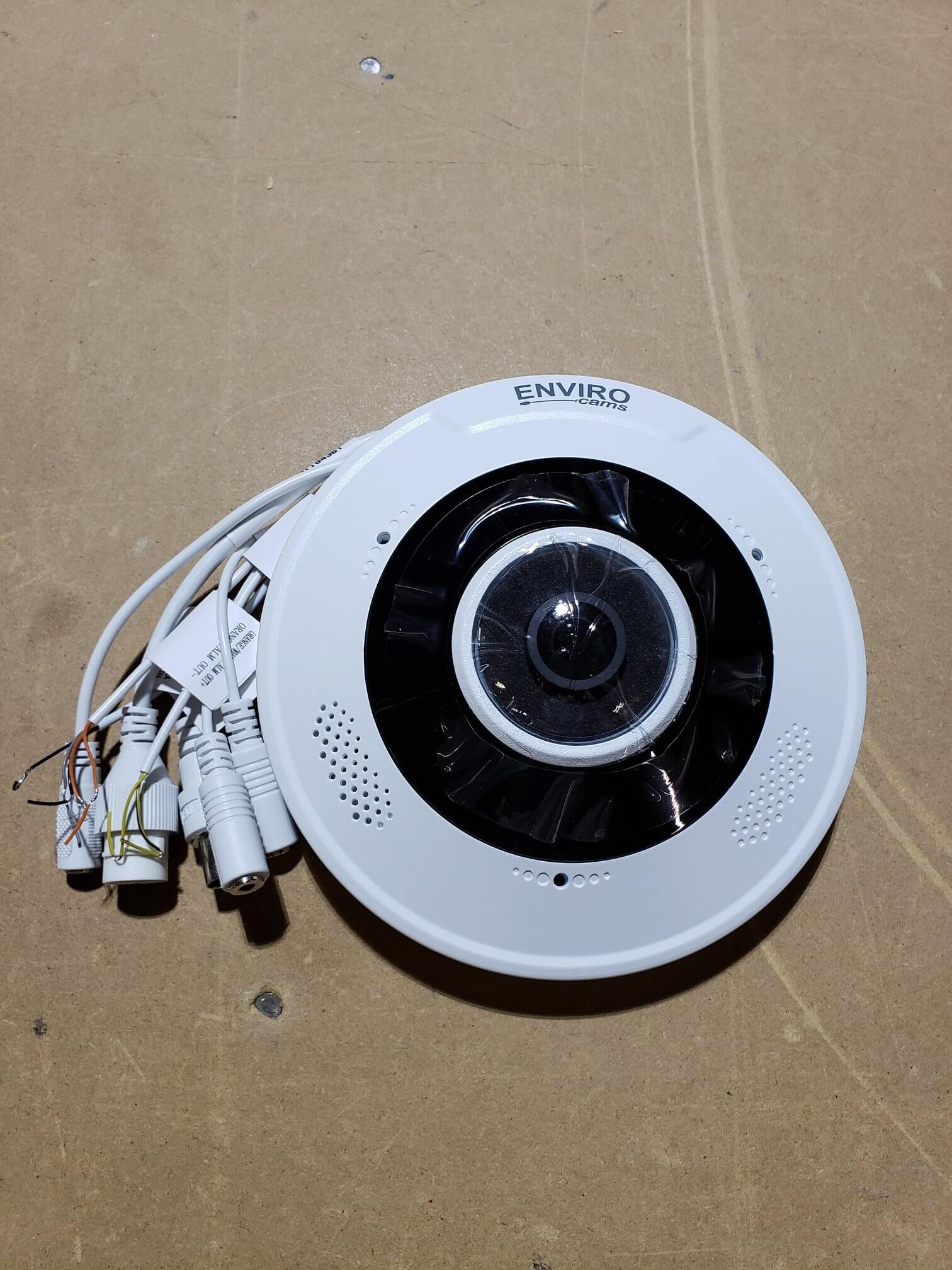 Panoramic – 4K Fisheye PTZ (Pan Tilt Zoom) Security Camera