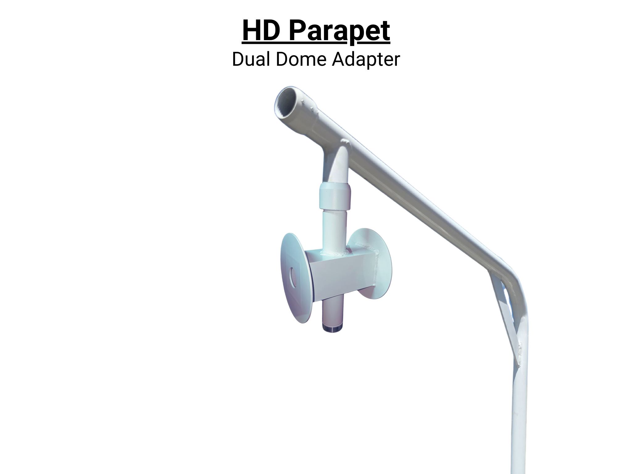 Heavy Duty Parapet Wall Security Camera Mount, StrongPoles