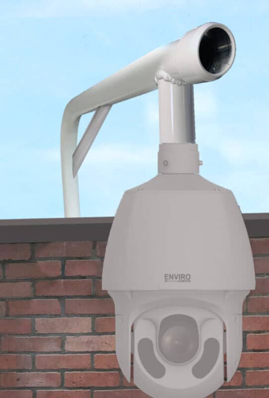 Heavy Duty Parapet Wall Security Camera Mount, StrongPoles
